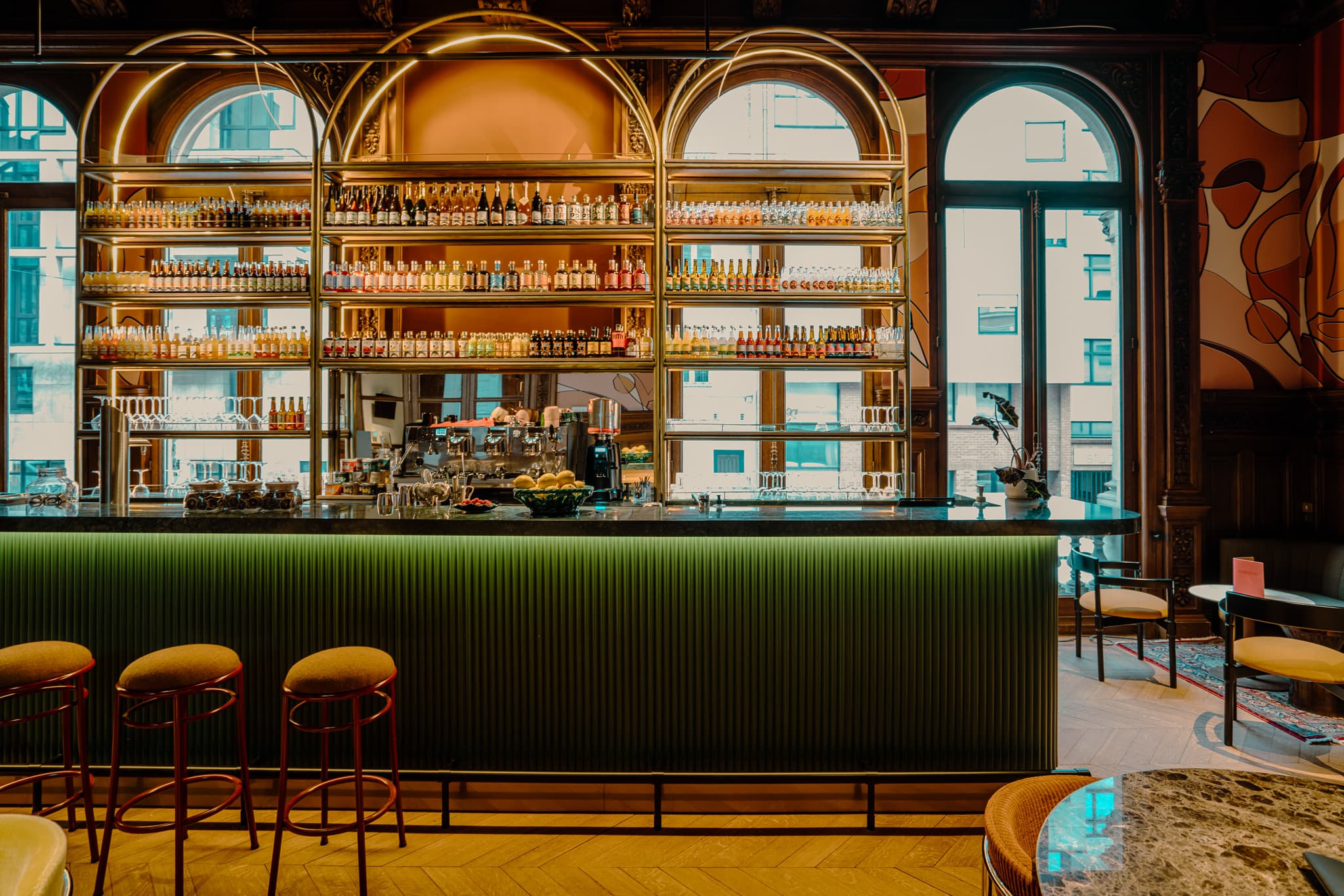 Our alcohol-free Bar in Lille, Central Hostel